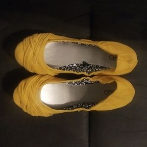 Cato | Shoes | Cato Mustard Colored Flats | Poshmark